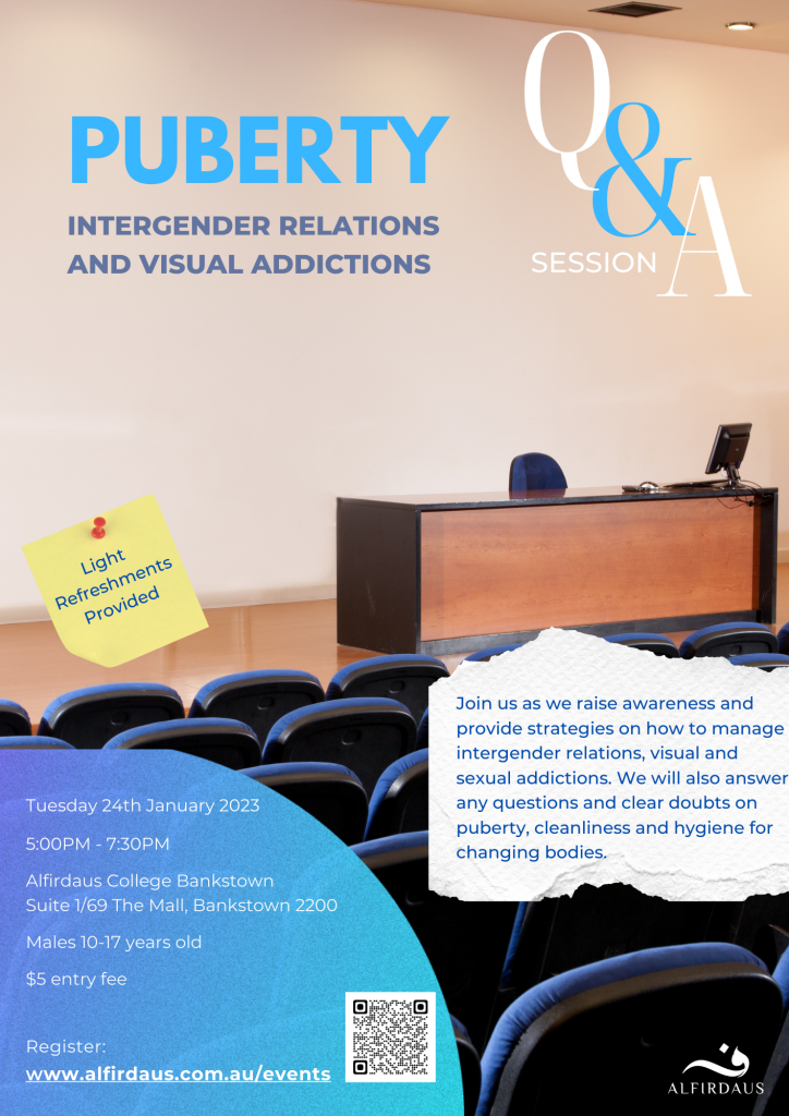Puberty: Intergender Relations & Visual Addictions – Alfirdaus College
